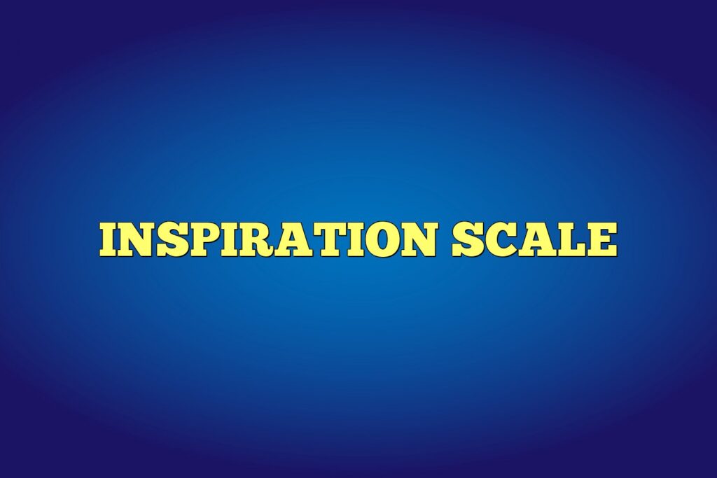 Inspiration Scale
