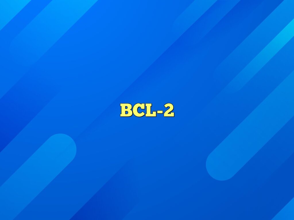 Bcl 2 Definition Meaning