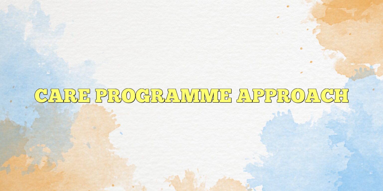 Care Programme Approach
