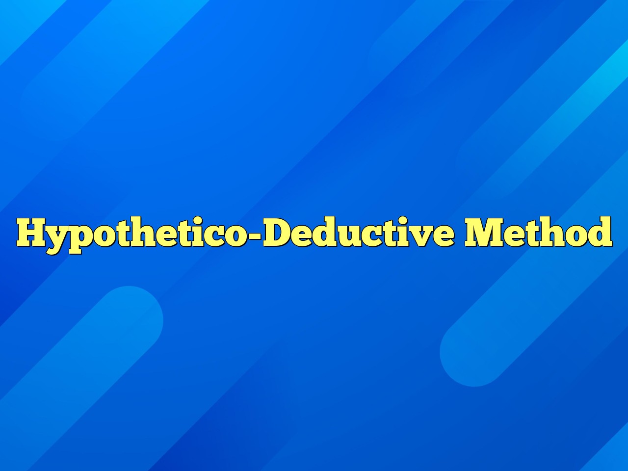 Hypothetico Deductive Method Definition Meaning hypothetico-deductive-method-definition-meaning