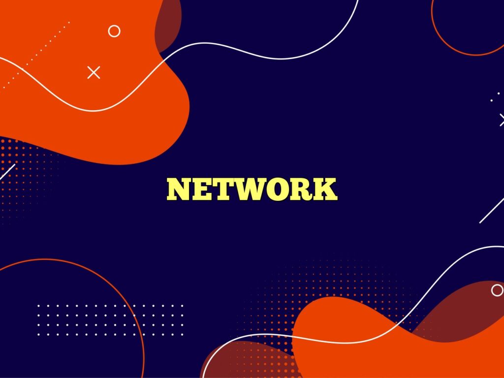 NETWORK Definition & Meaning