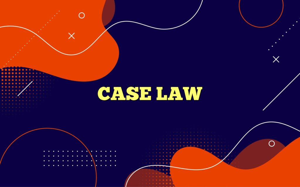 CASE LAW Definition & Meaning