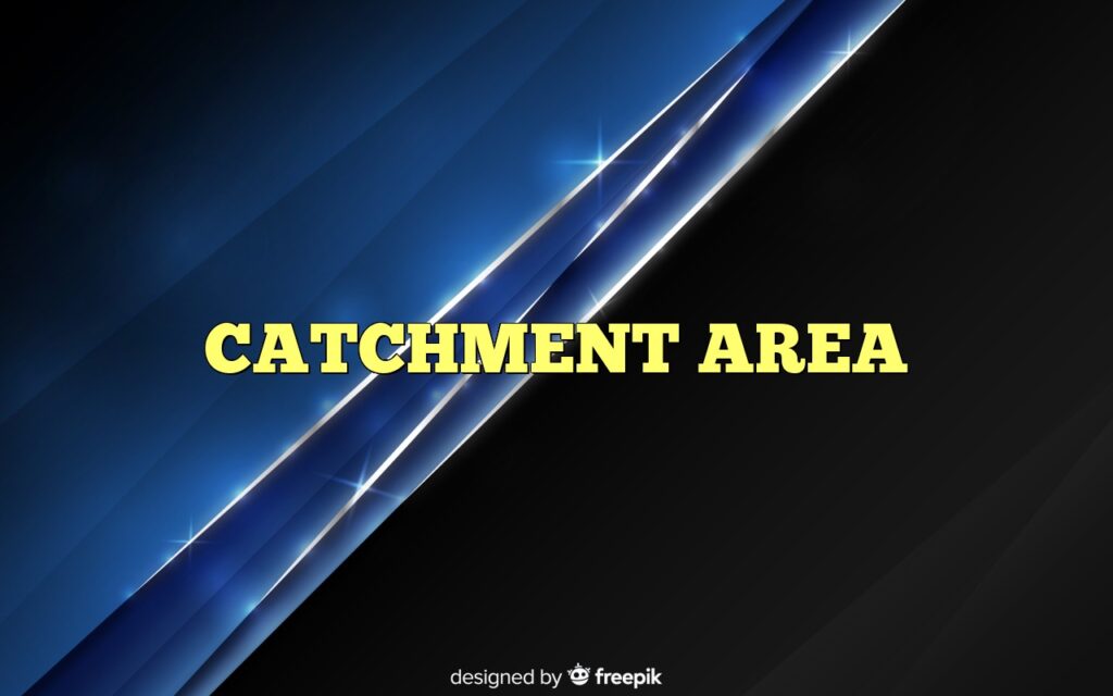 CATCHMENT AREA Definition & Meaning
