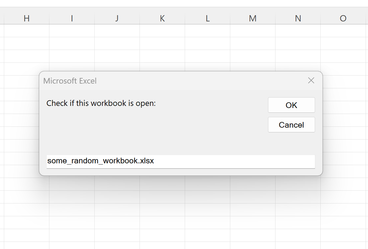 How To Check If Workbook Is Open In Vba 3833