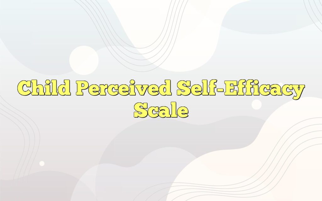 Self | PSYCHOLOGICAL SCALES