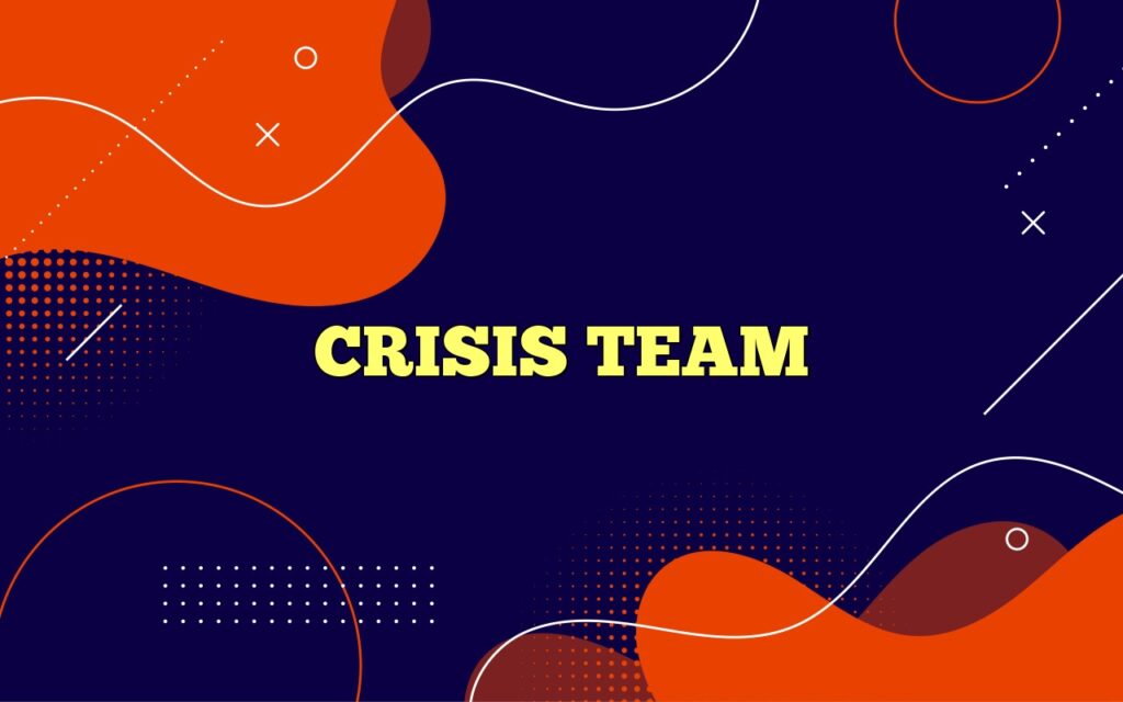 CRISIS TEAM Definition & Meaning