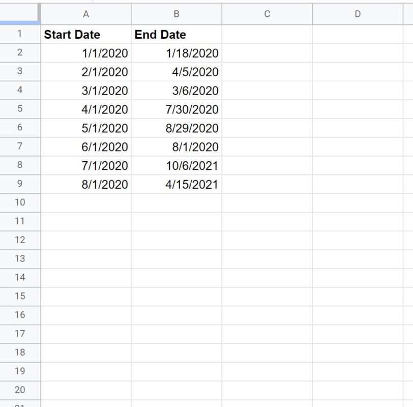 How To Convert Days To Months In Google Sheets