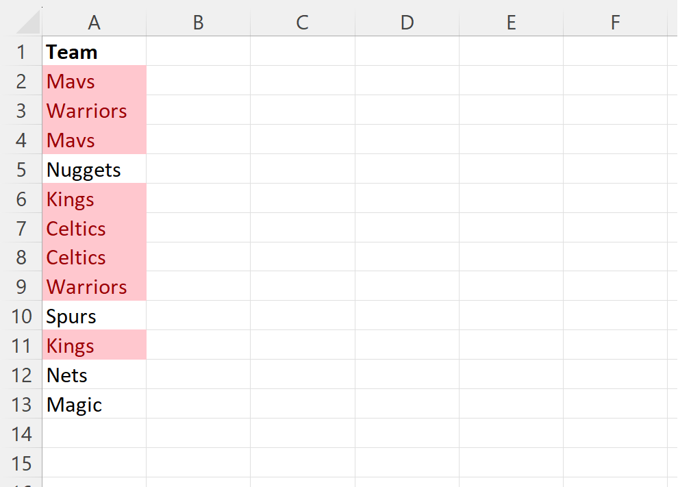 Excel Find Duplicate Values Without Deleting Them