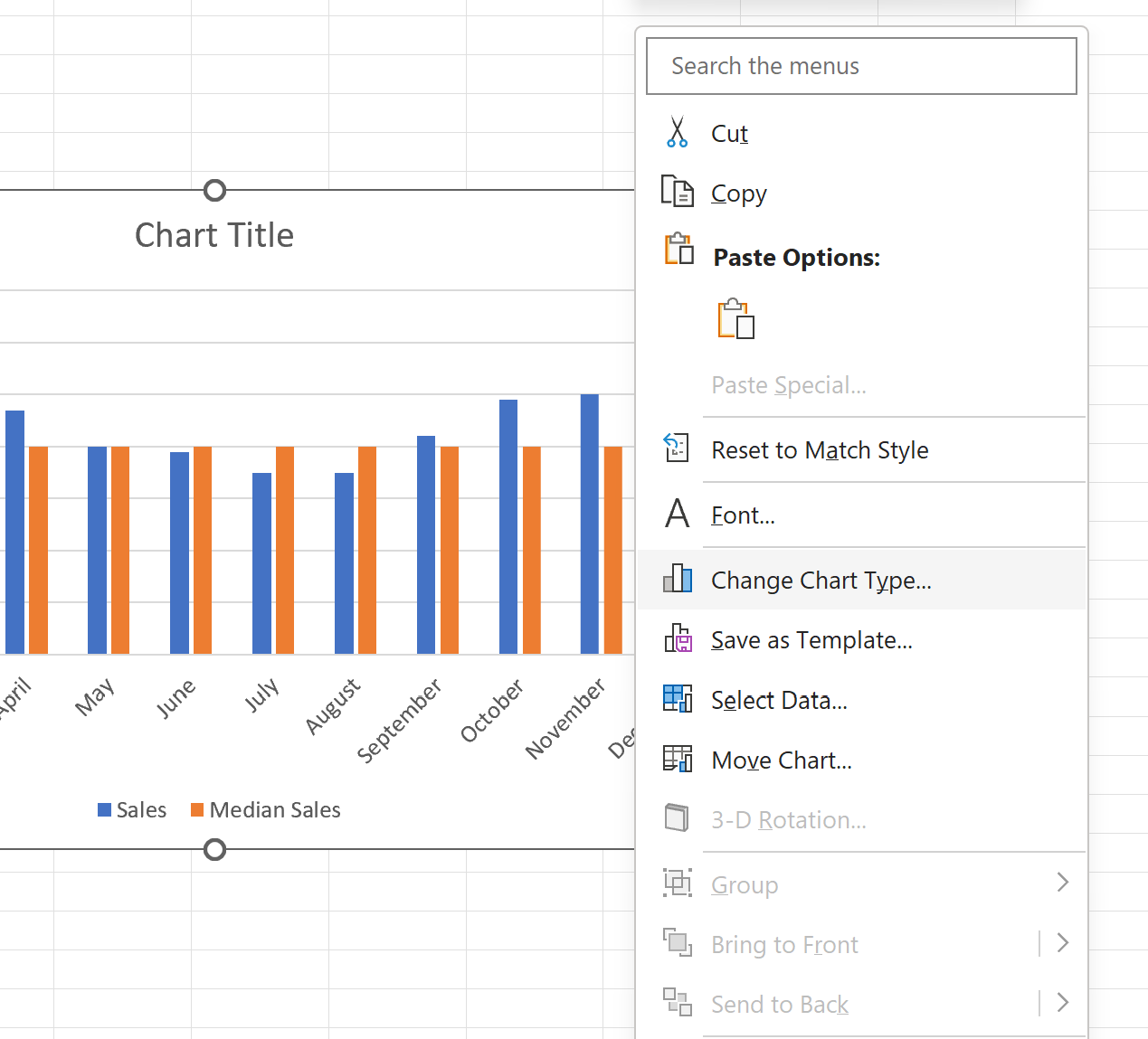 How To Add Median Line To Chart In Excel 