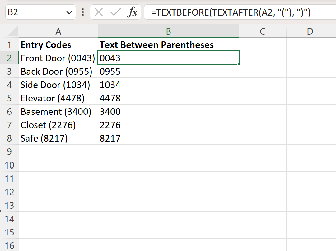 How To Extract Text Between Two Characters In Excel 