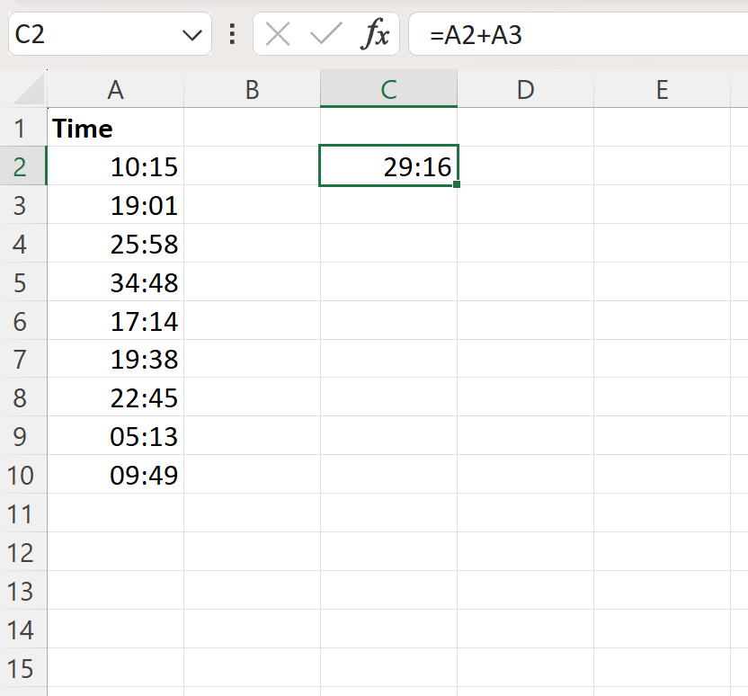 How Do You Format Time In Minutes And Seconds In Excel 