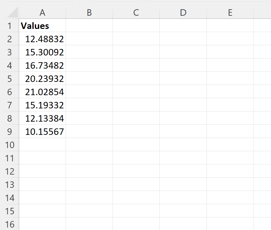 Excel Display Two Decimal Places Without Rounding