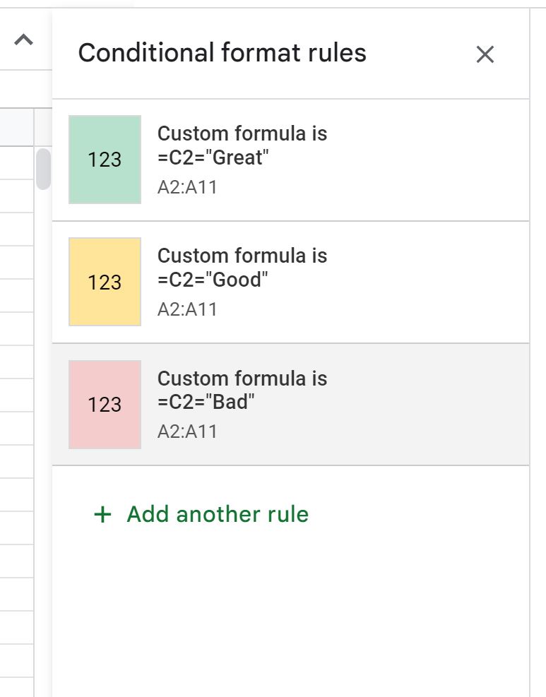 How To Do Conditional Formatting In Google Sheets If Another Cell ...