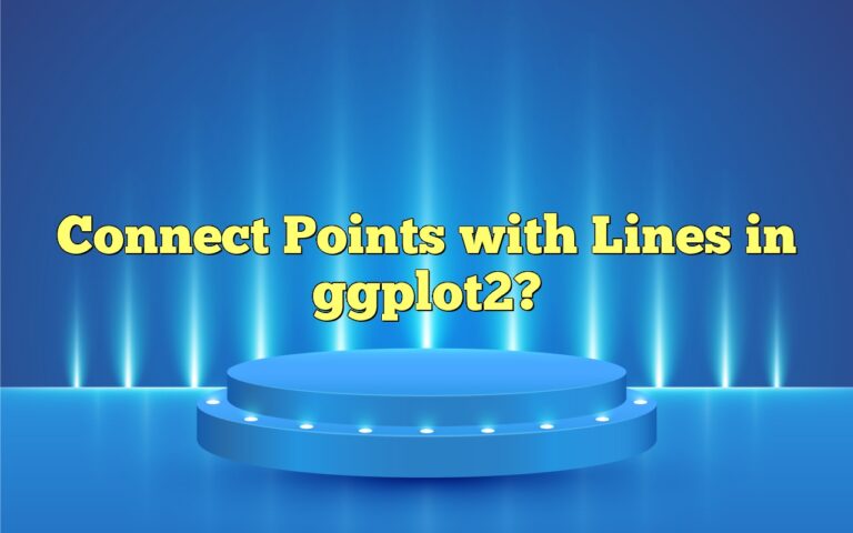 Connect Points With Lines In Ggplot2?