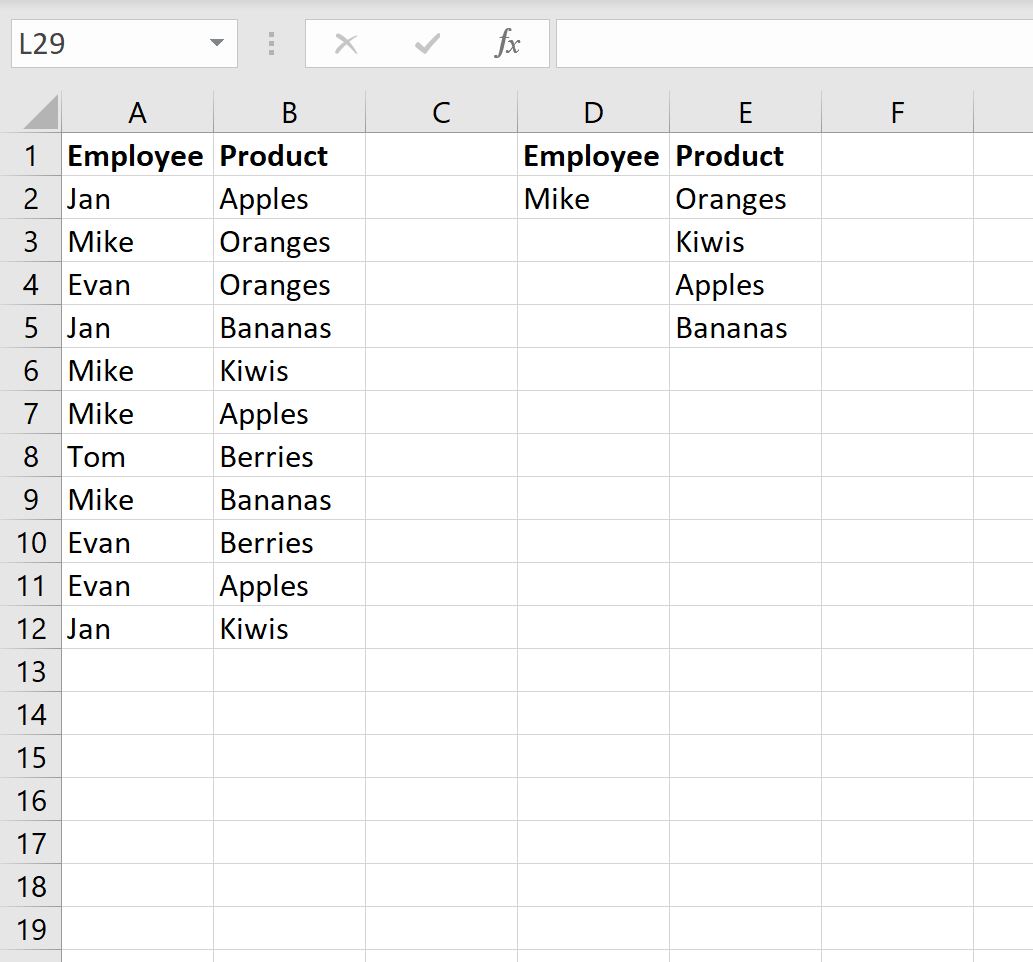 How To Find Multiple Values In Excel (With Example)