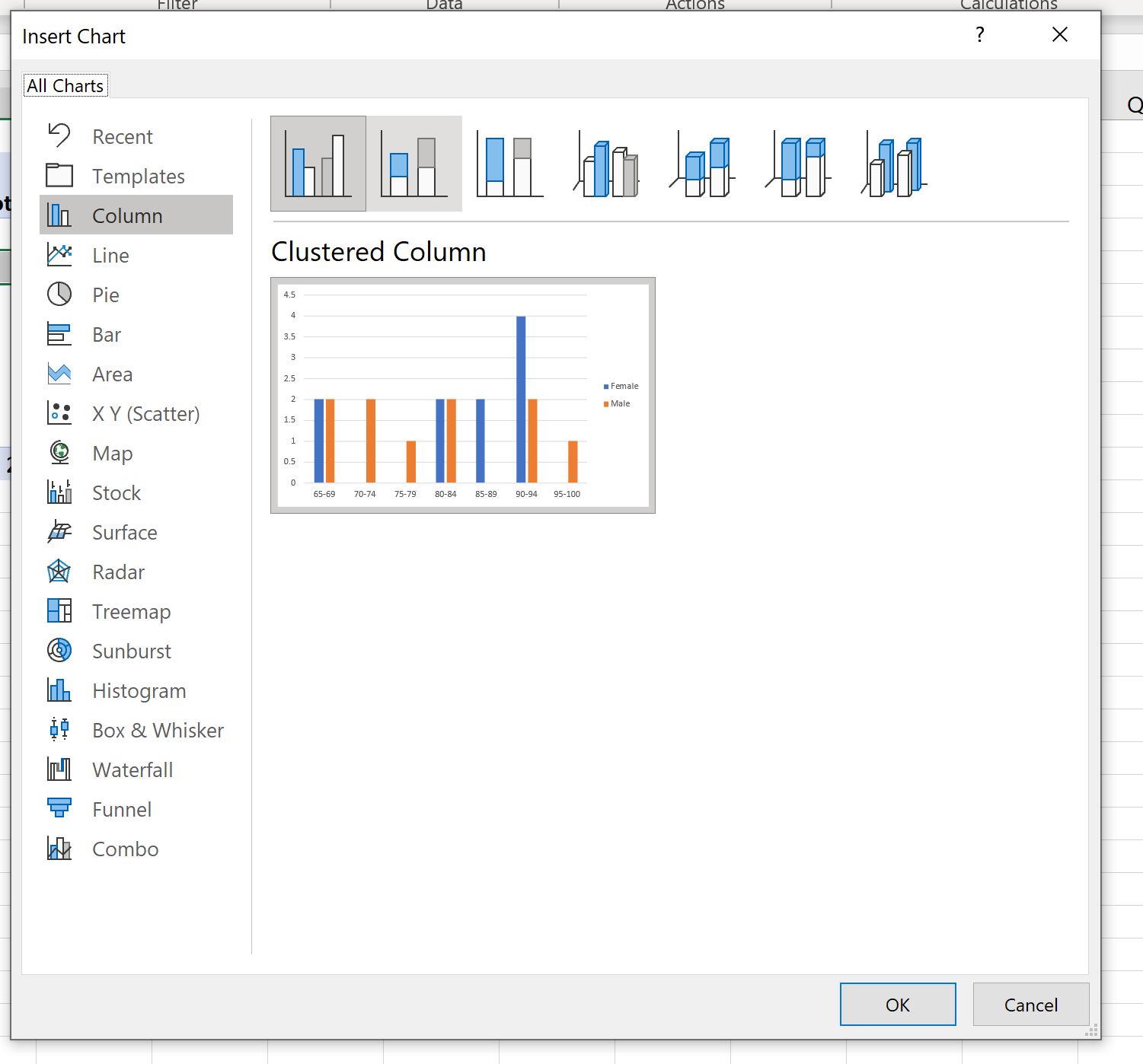 How To Overlay Two Histograms In Excel
