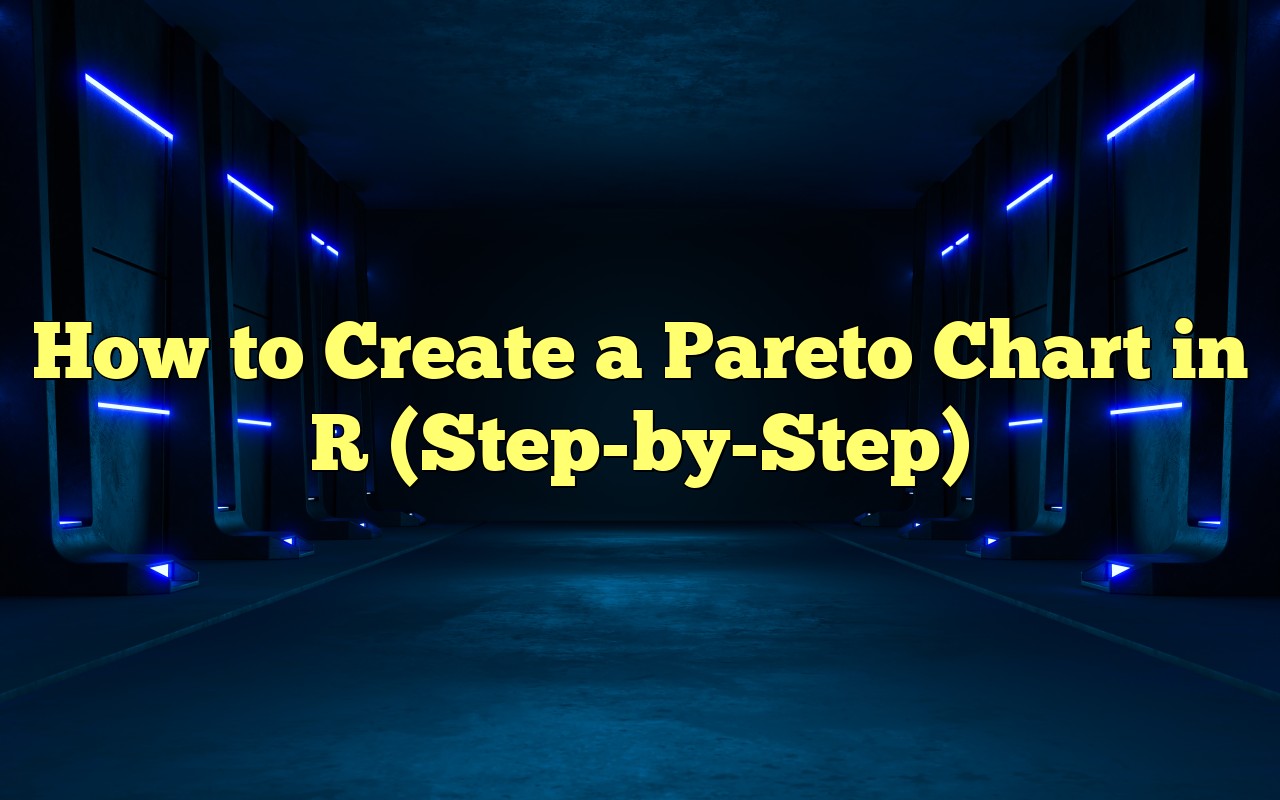 How To Create A Pareto Chart In R (Step-by-Step)