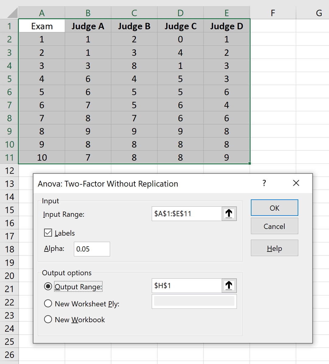 How To Easily Calculate Intraclass Correlation Coefficient (ICC) In Excel