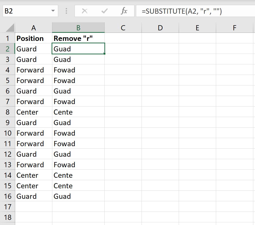 How To Remove Specific Text From Cells In Excel