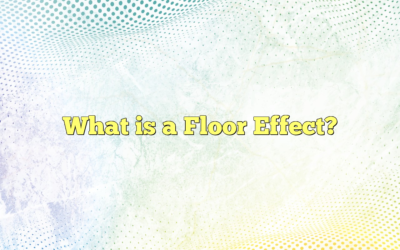 Floor And Ceiling Effects Psychology | Shelly Lighting
