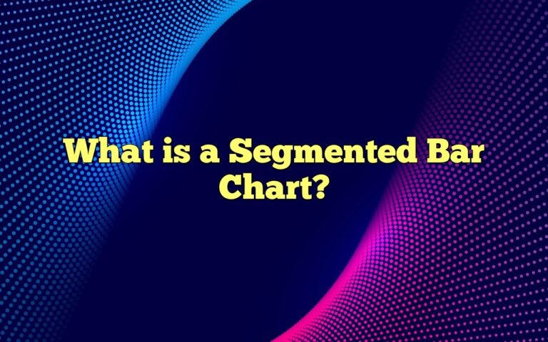 What Is A Segmented Bar Chart?