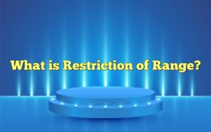 What Is Restriction Of Range?