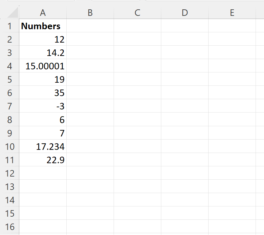 How Can I Separate A Whole Number From A Decimal In Excel?