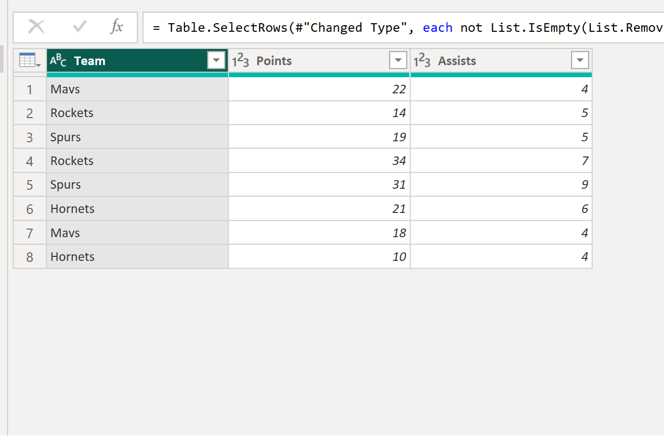 How Can I Remove Blank Rows In Power BI?