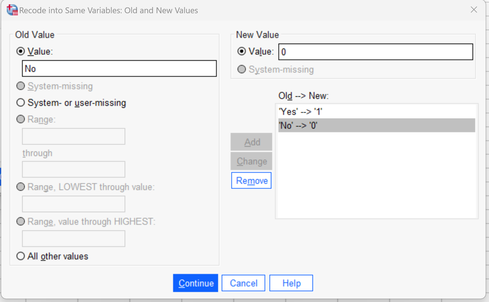 How Do You Recode Variables In SPSS? Can You Provide An Example?