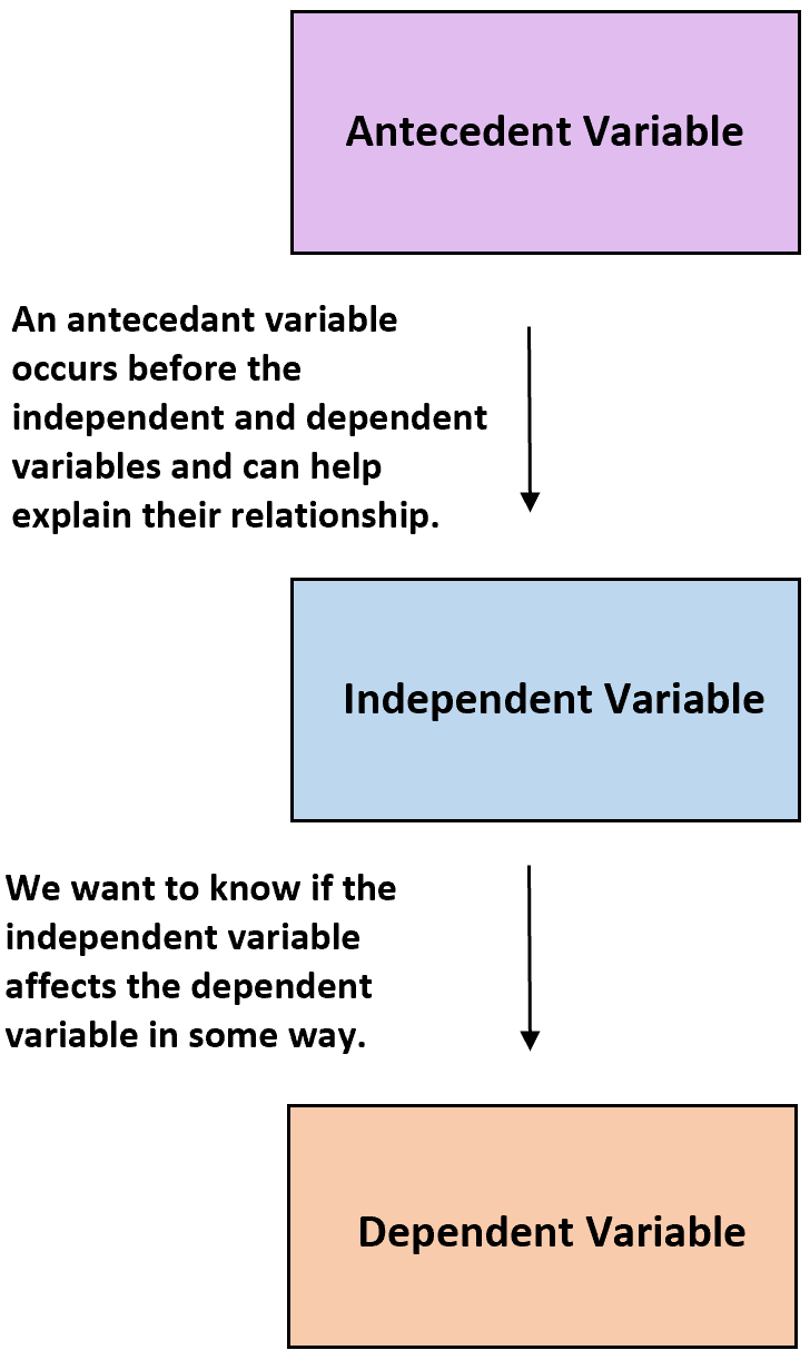 What Is An Antecedent Variable? (Explanation & Example)