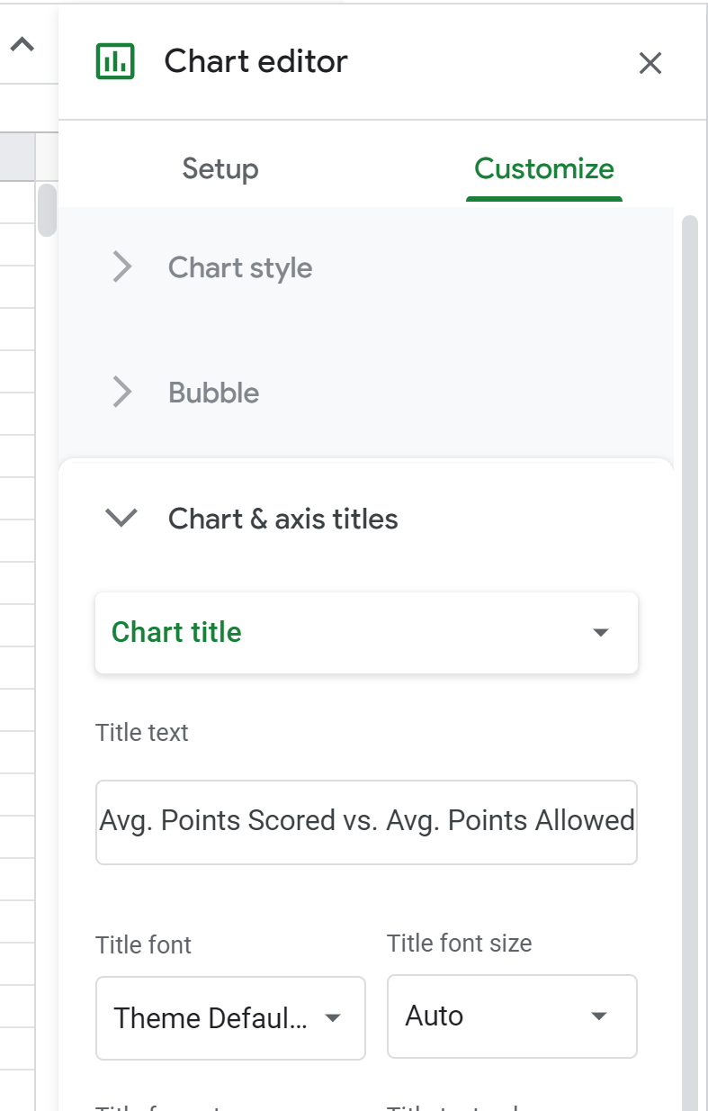What Are The Steps To Create A Bubble Chart In Google Sheets?