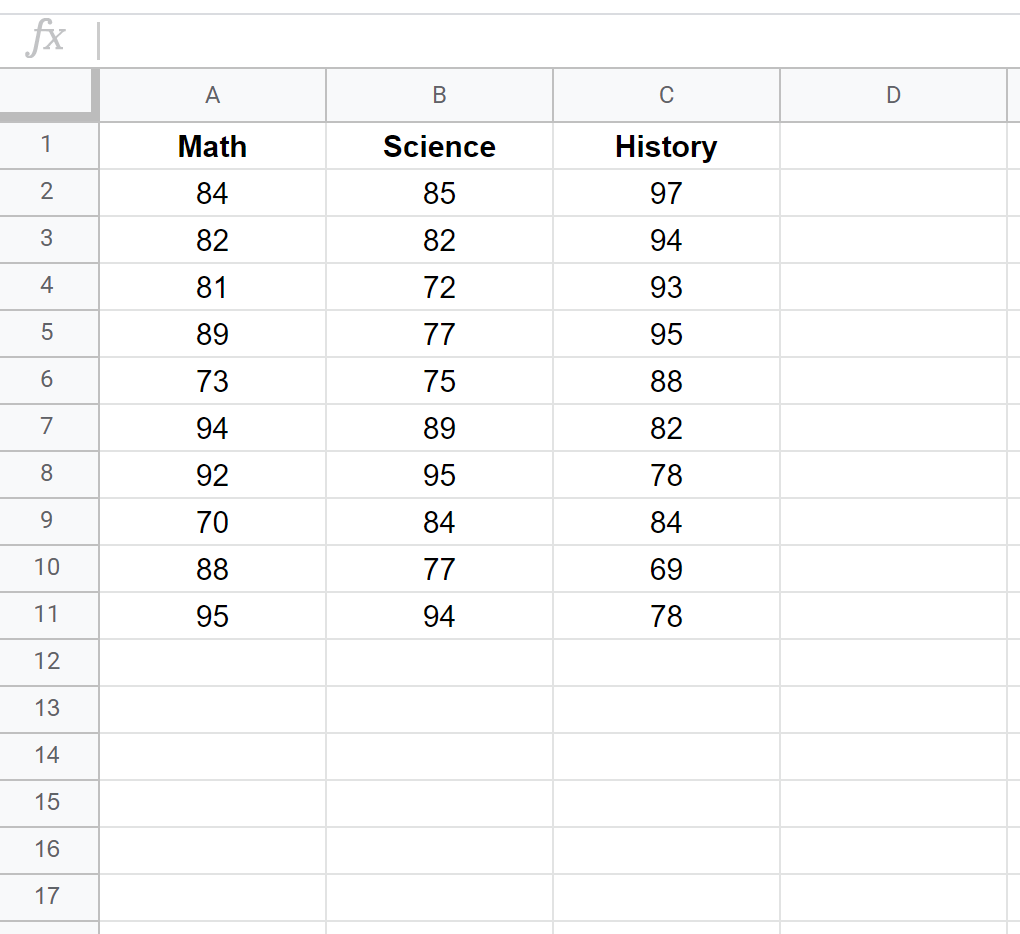 How Do I Create A Covariance Matrix In Google Sheets?