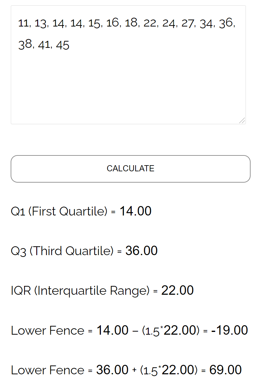 What Are The Definitions And Examples Of Upper And Lower Fences?