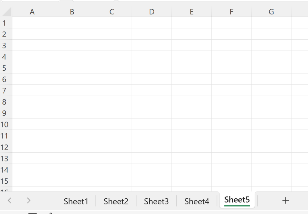 What Are All The Sheet Names In Excel And Can You Provide An Example?