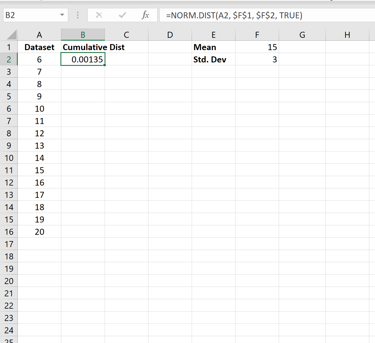 How Do You Plot A Cumulative Distribution Function (CDF) In Excel?