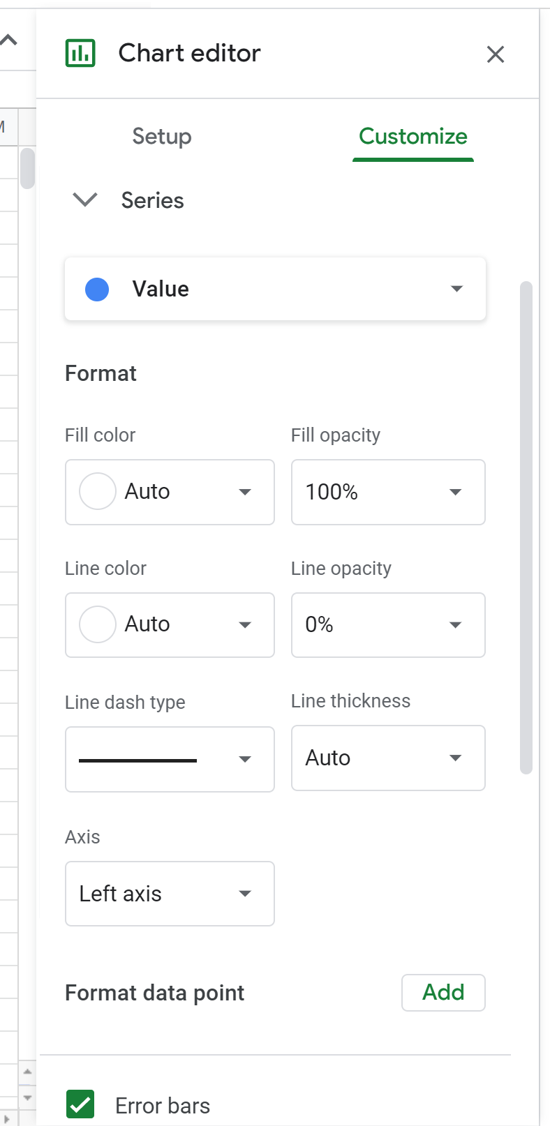 How Do I Add Error Bars To Charts In Google Sheets?