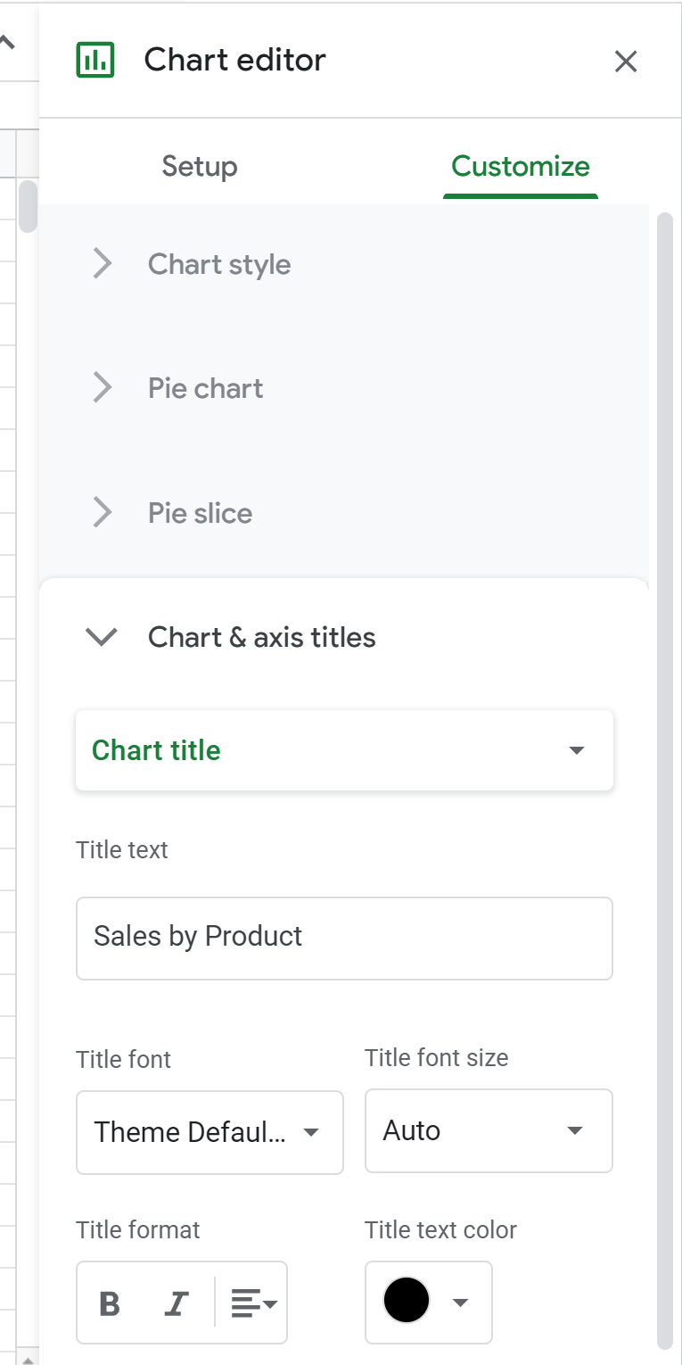 How Can I Create A Pie Chart In Google Sheets With An Example?