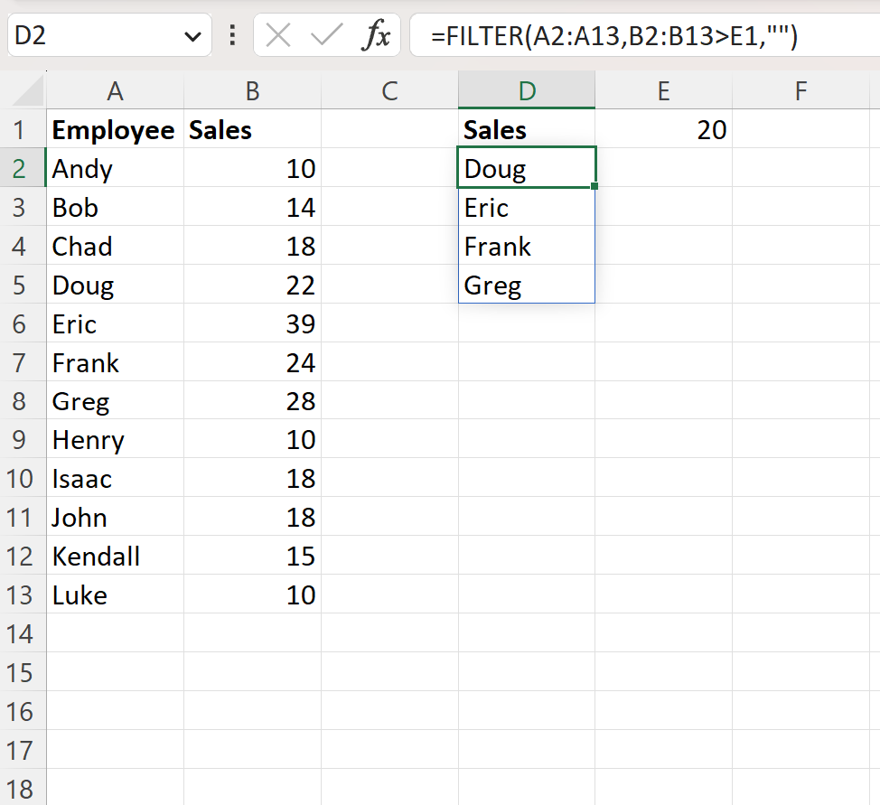 How Can I Use Excel To Find All Values That Match A Specific Criteria?