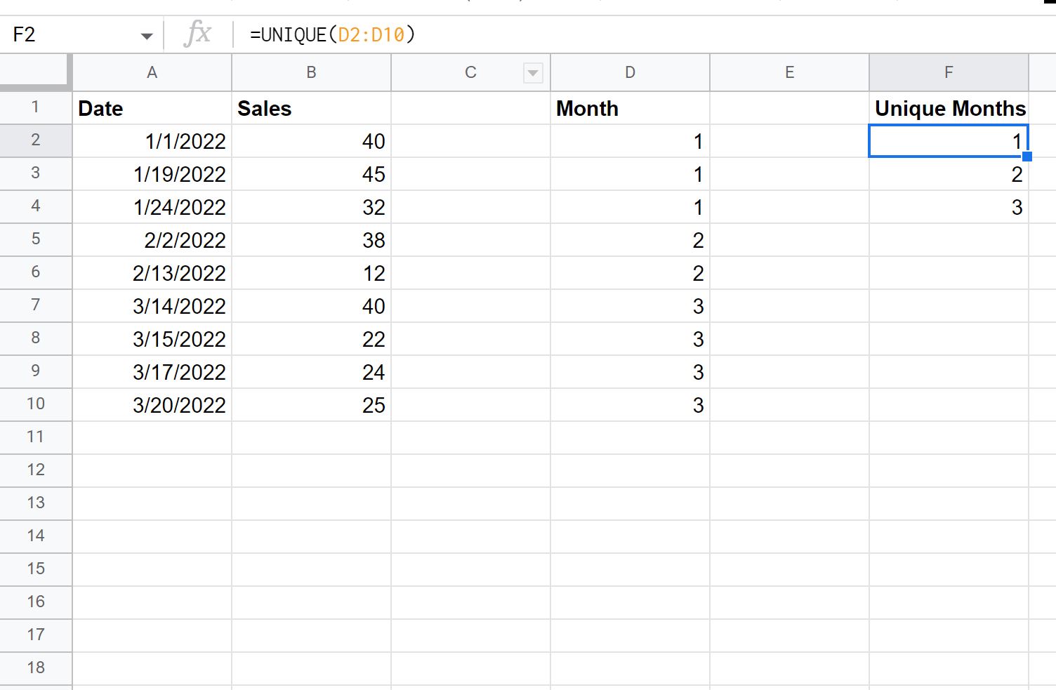 How Can I Calculate The Average By Month In Google Sheets?