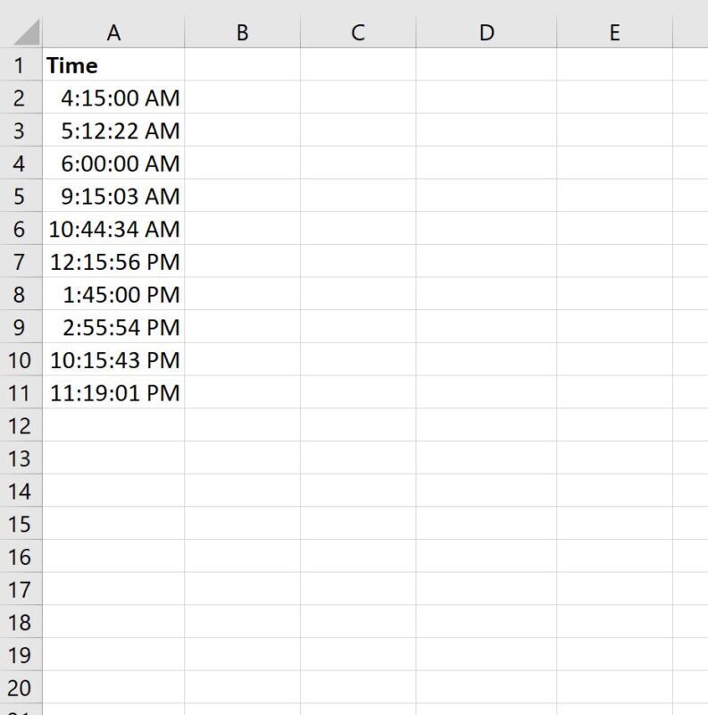 How Can I Calculate The Average Time In Excel?