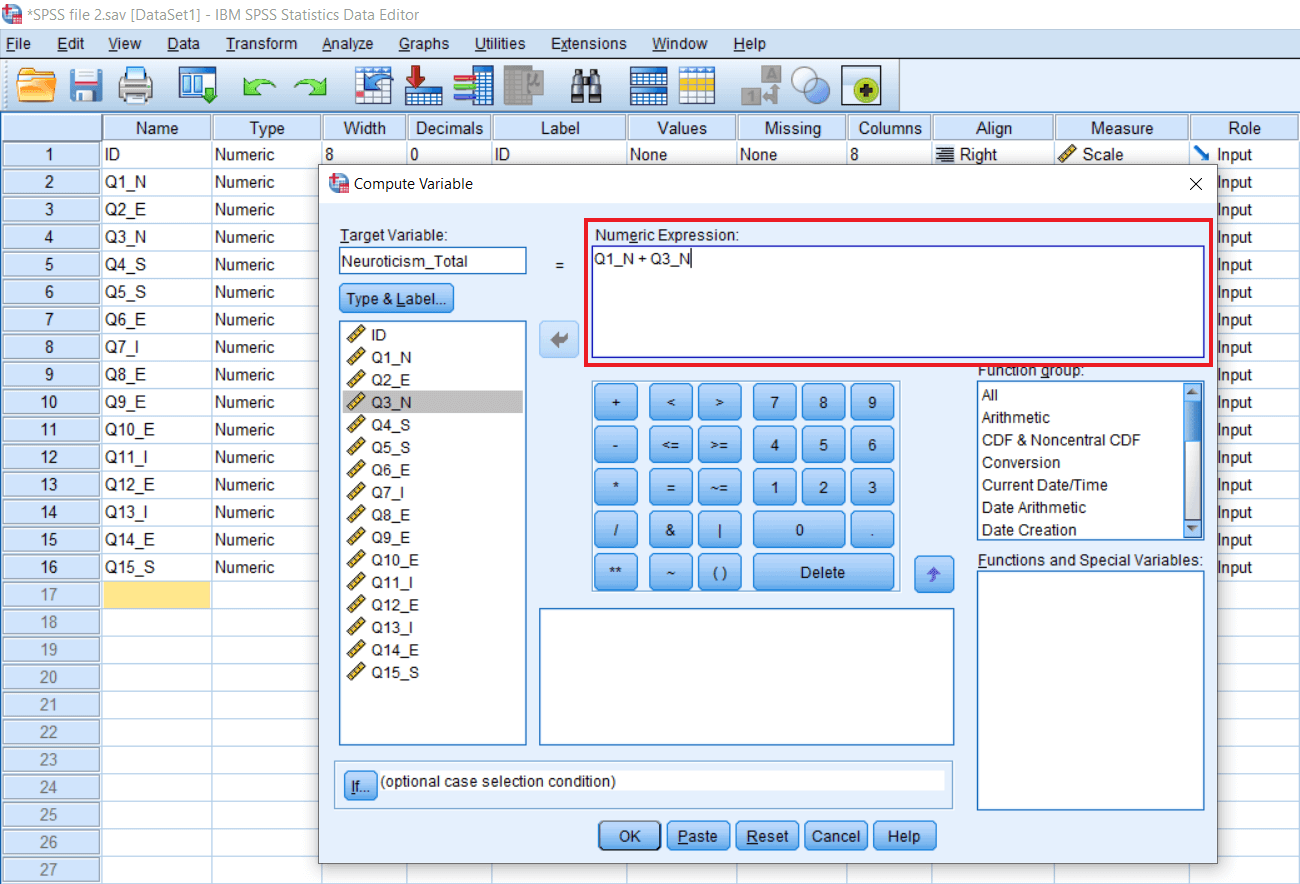 How Can We Calculate The Total Using The Compute Function?