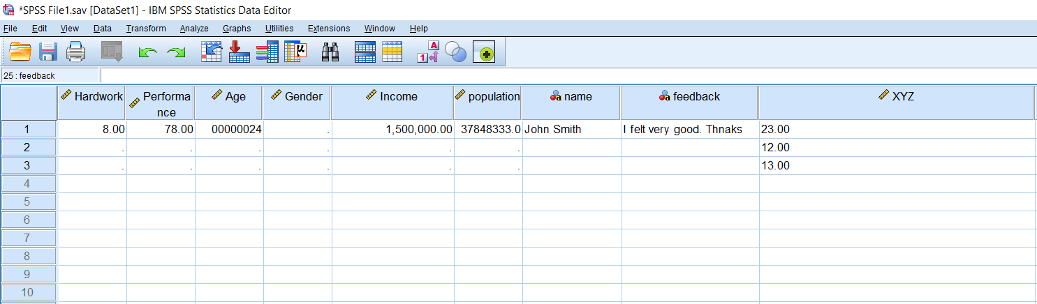 What Are The Columns And Alignment Options In SPSS?