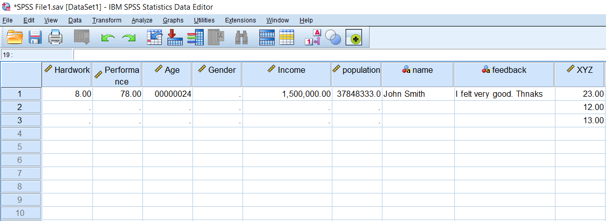 What Are The Columns And Alignment Options In SPSS?