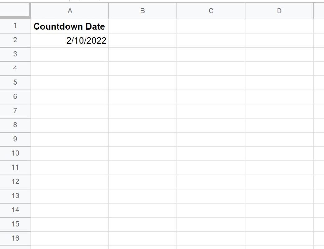 How Do I Create A Countdown Timer In Google Sheets?
