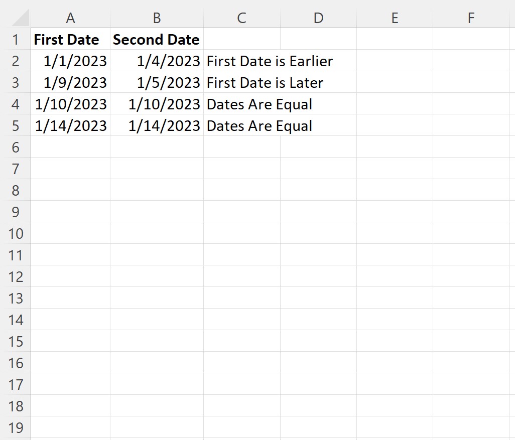 How Can Dates Be Compared In VBA? Provide Examples.