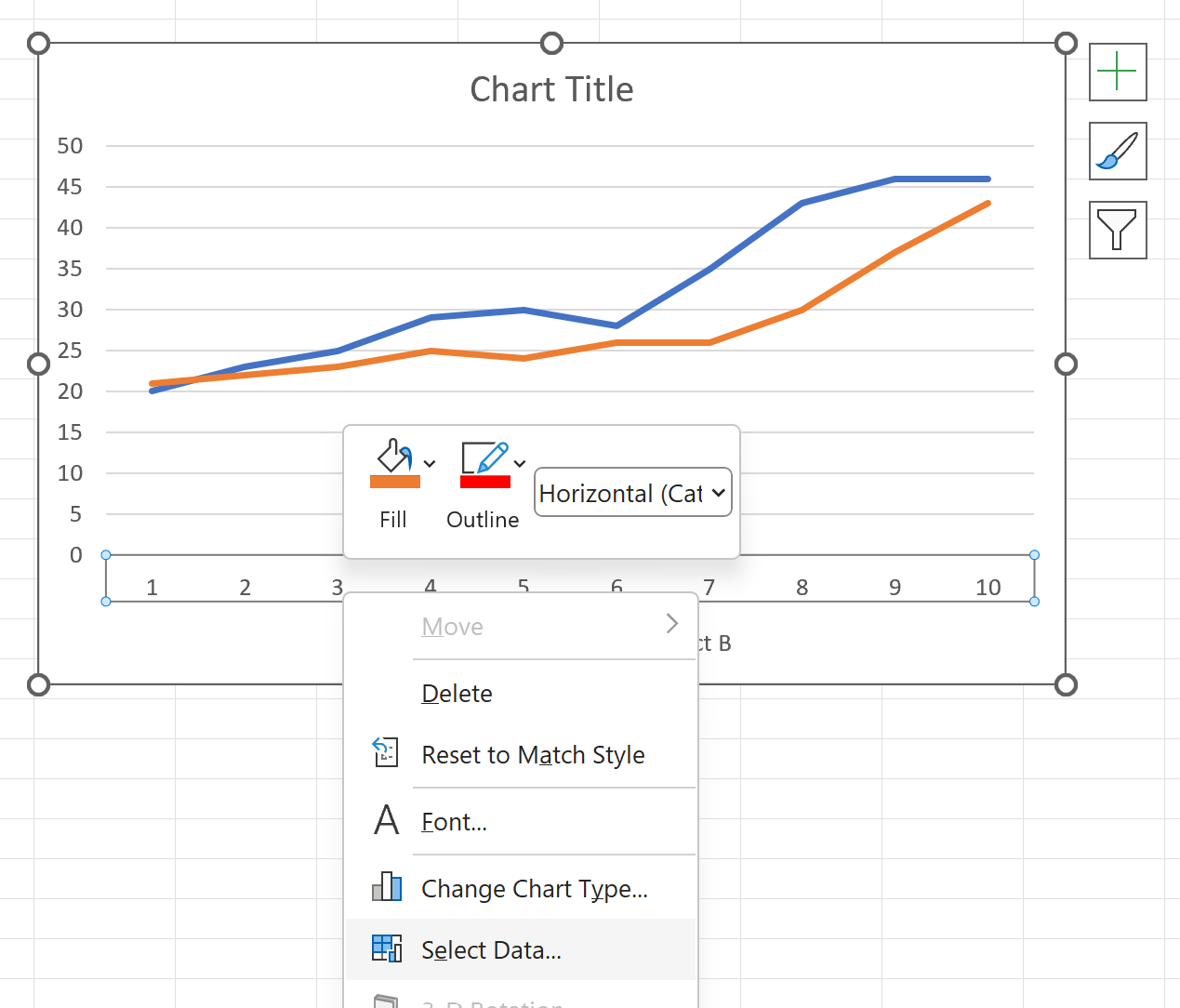 How Can I Create A Double Line Graph In Excel?