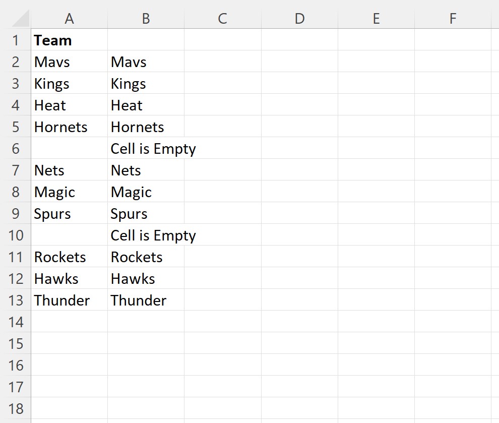 How Can I Check If A Cell Is Blank Using Vba And What Are Some Examples Of How To Do So