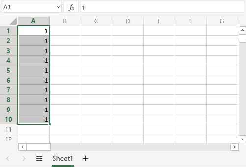 How Do You Fill Cells In Excel?