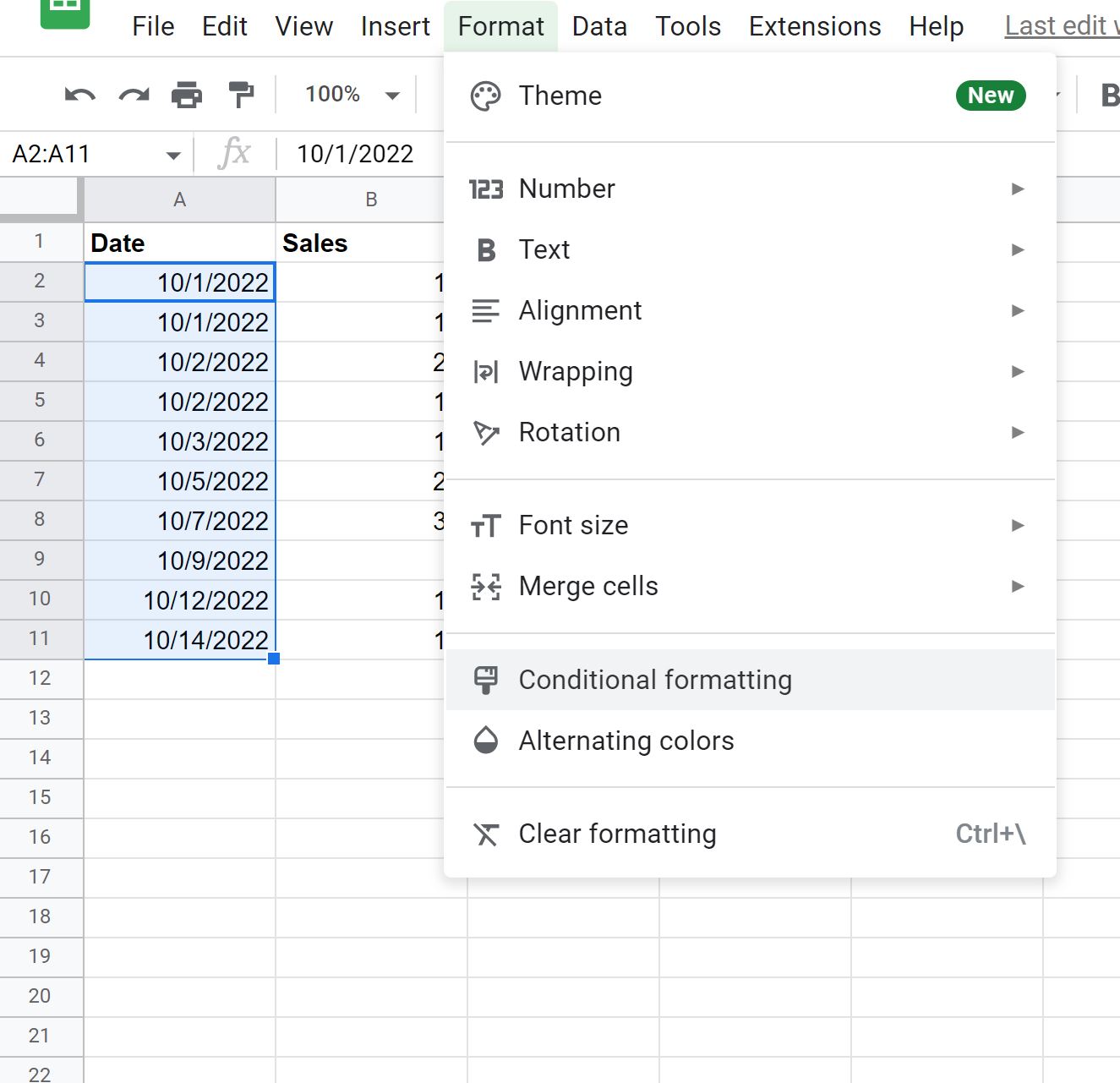 How Can I Use Google Sheets' Conditional Formatting To Highlight Cells If The Date Is Before Today?