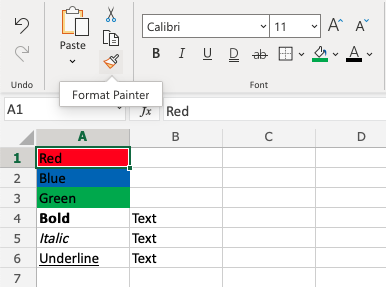 How Can I Use The "Excel Format Painter" Feature?